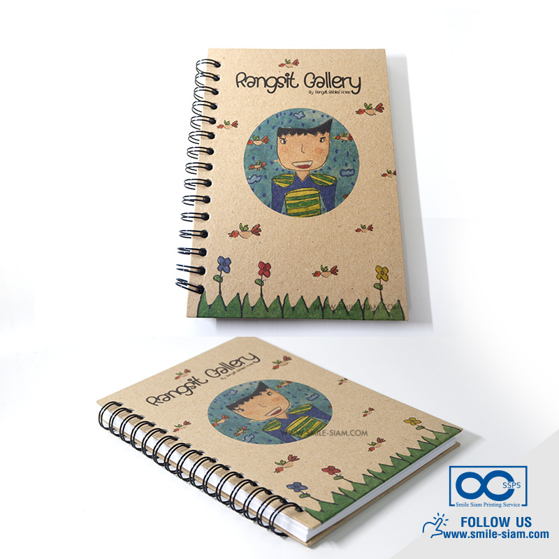 รับพิมพ์สมุดโน้ต (Notebook)