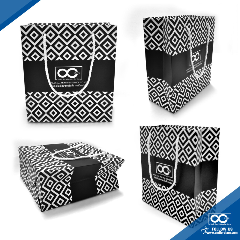 รับพิมพ์ถุงกระดาษ (Paper bags)
